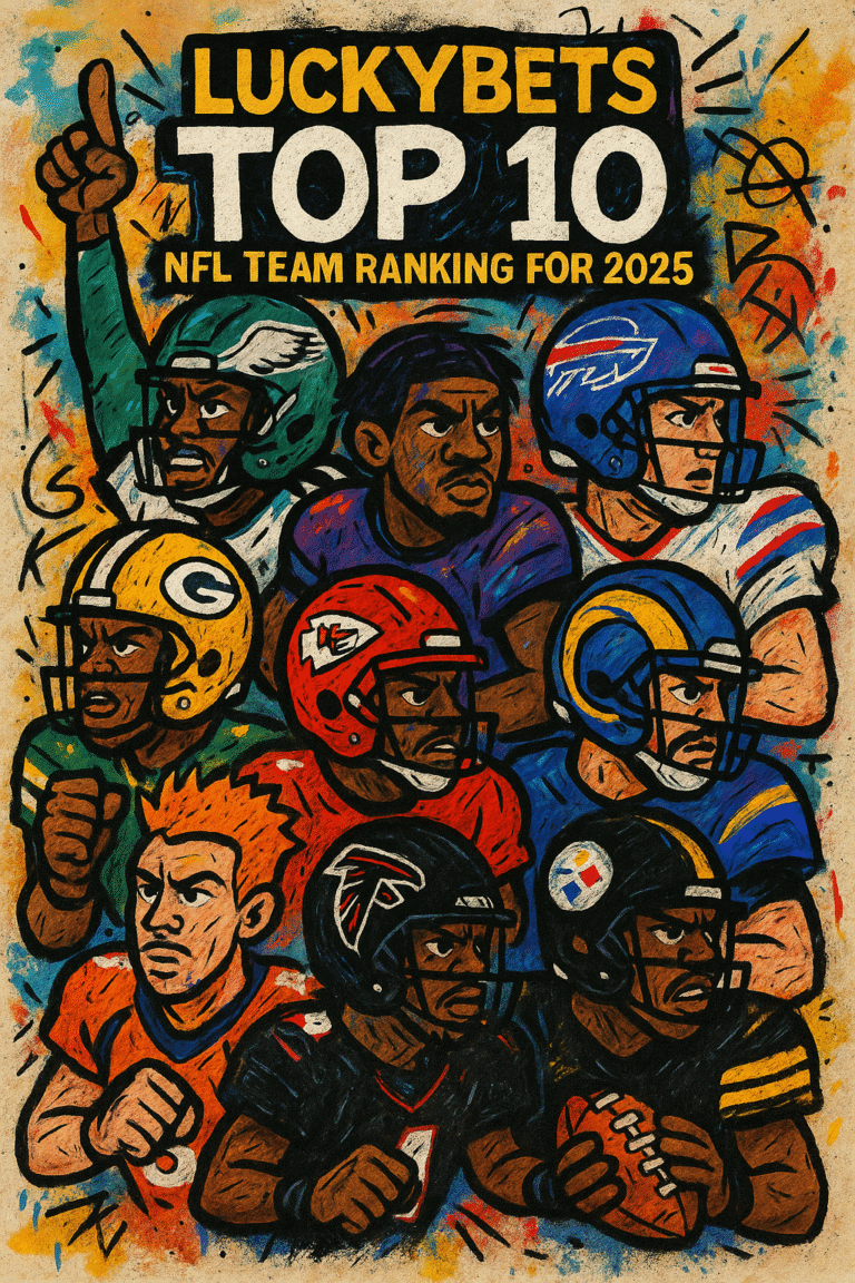 LuckyBets Top 10 NFL Team Rankings for 2025